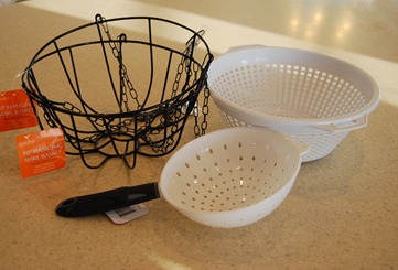 Strainer Hanging Planter - Crap I've Made